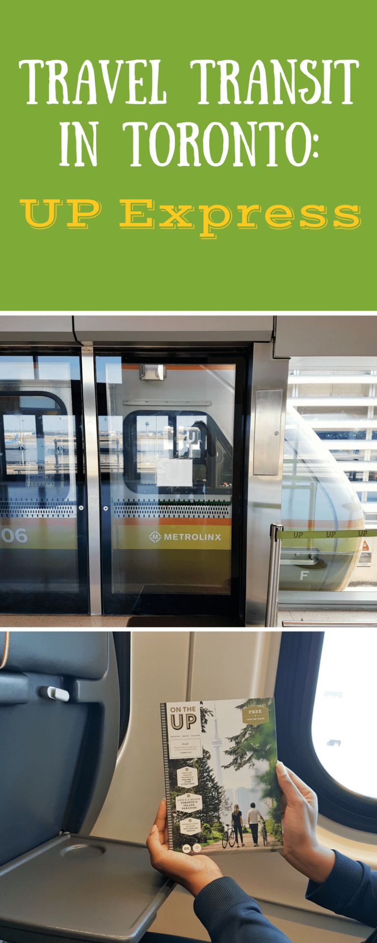 Transit Travel in Toronto: UP Express - Review - Ottawa Mommy Club