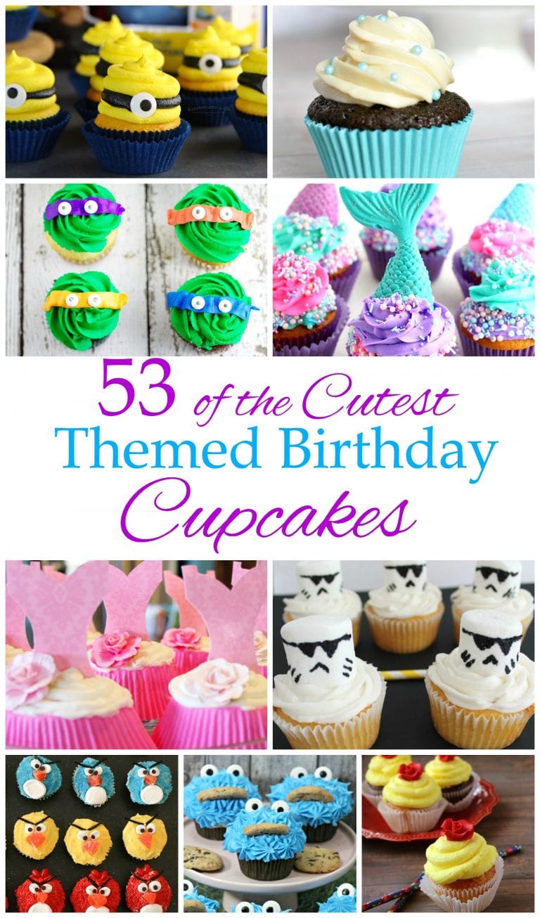 53 Cute Birthday Cupcakes for Kids Parties | Ottawa Mommy Club