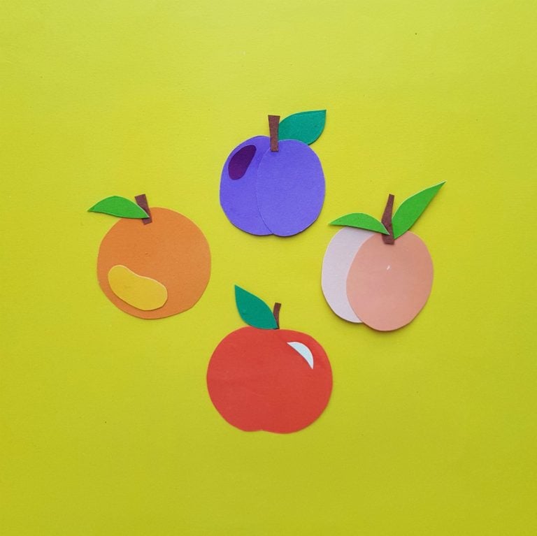 Paper Fruit Crafts For Kids With Templates - Ottawa Mommy Club