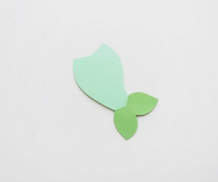 Princess Ariel Paper Doll Craft With Printable Template