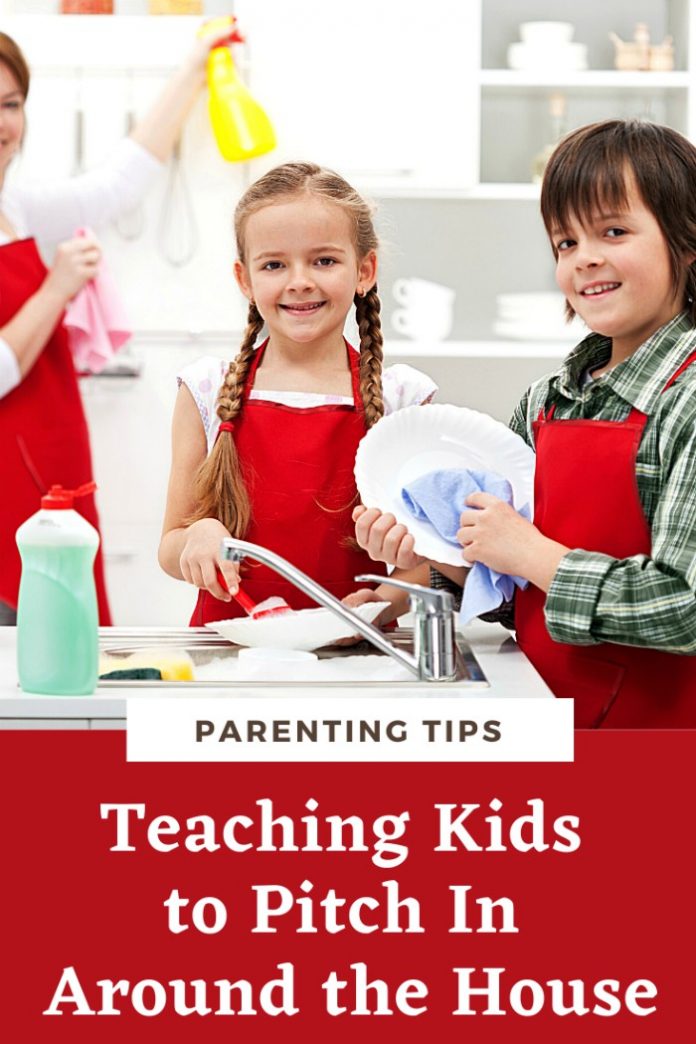 Teaching Kids to Pitch In Around the House - Ottawa Mommy Club