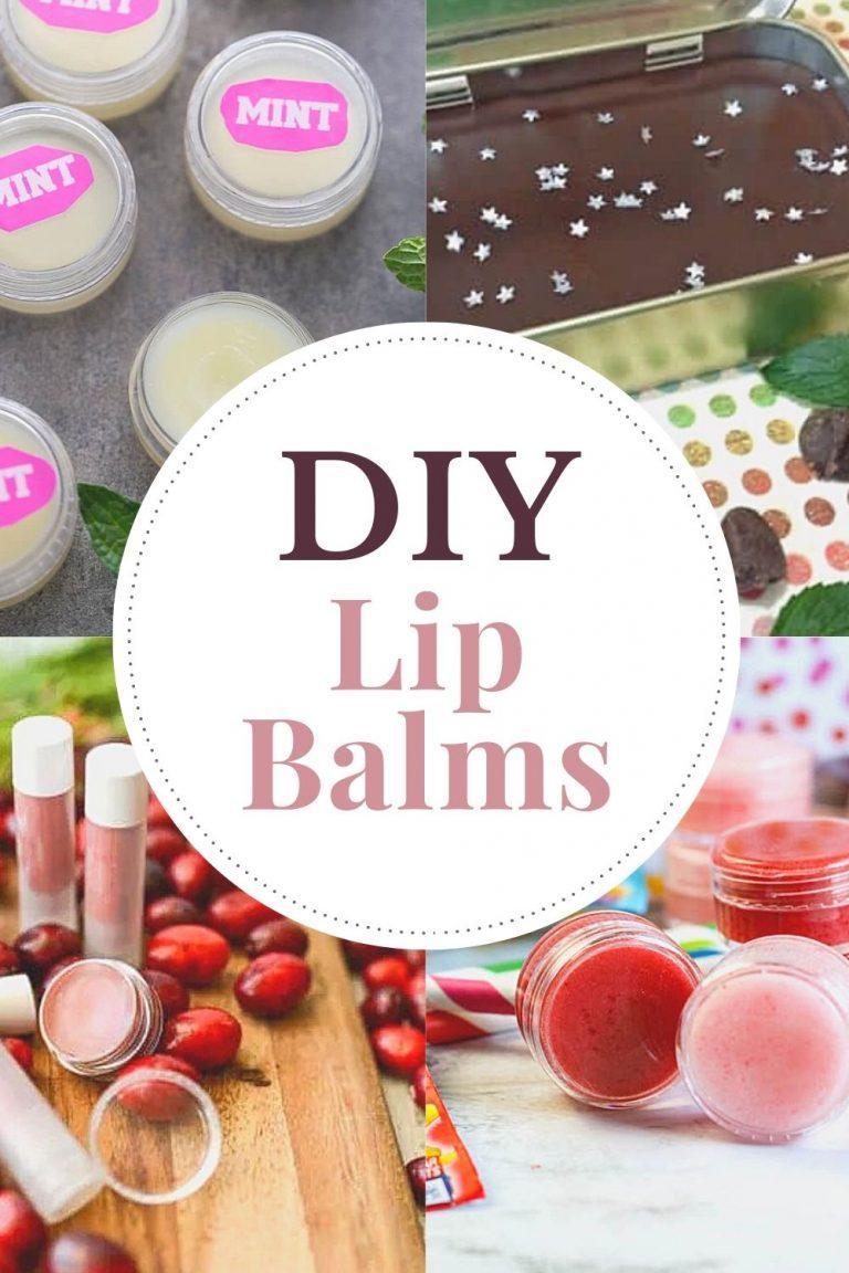 DIY Homemade Lip Balms - Unique Flavours and Scents - OMC