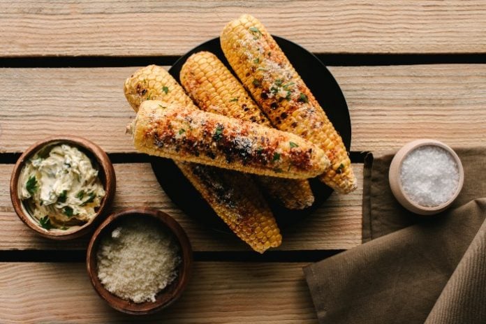 Corn Salad with Cajun Spices and Fire Roasted Corn - OMC