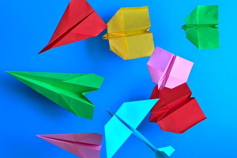 Get Creative with Origami Multiple Airplane Designs | OMC