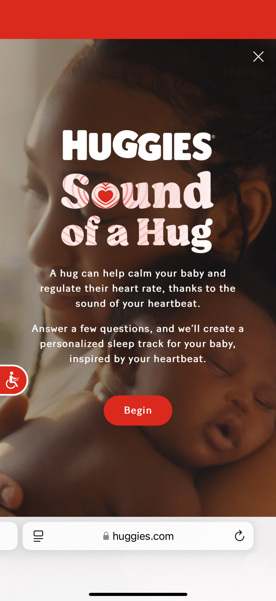 Huggies Sound of a Hug App Review | OMC
